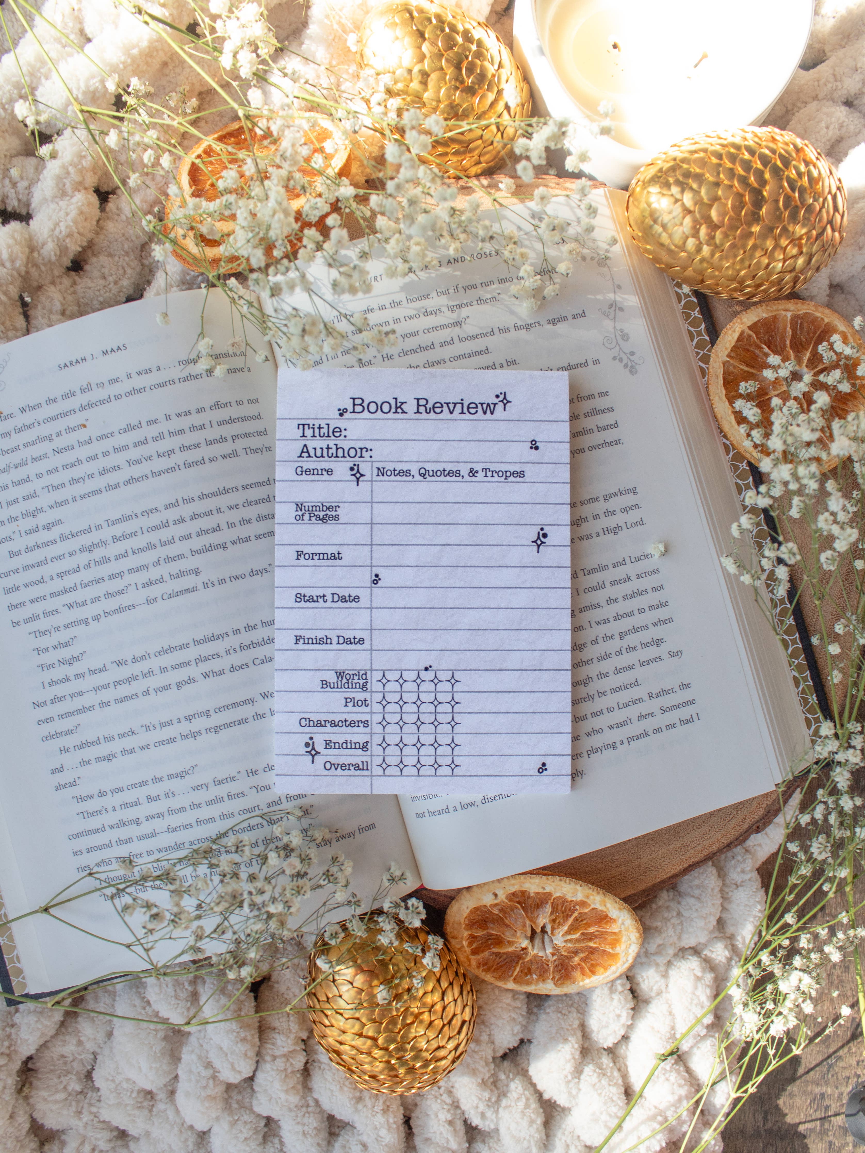 Book Review Post-it Blokk – Nordic Book Adventure